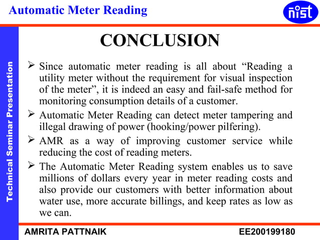 Automatic meter reading | PPT