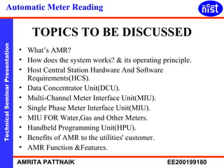 Automatic meter reading | PPT