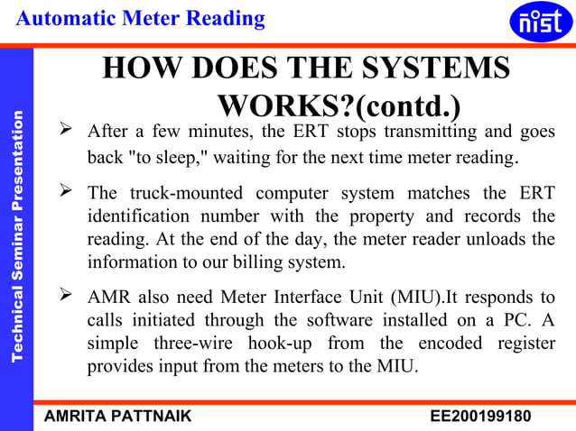 Automatic meter reading | PPT