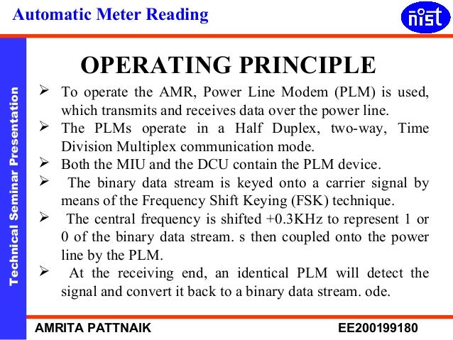 Automatic meter reading