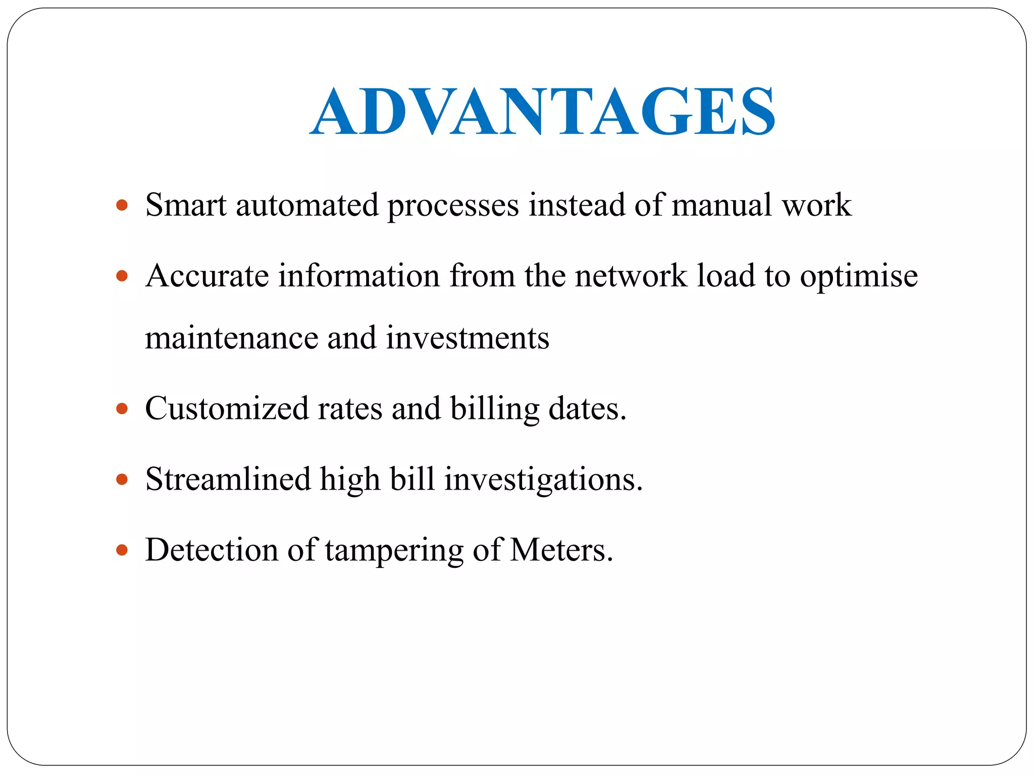 AUTOMATIC METER READING BY SAIKIRAN PANJALA | PPTX