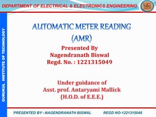 Automatic meter reading nnb ppt | PPT
