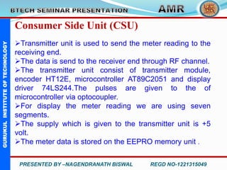 Automatic meter reading nnb ppt | PPT