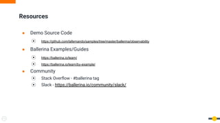 Automatic Microservices Observability with Ballerina - GIDS 2021 | PPT
