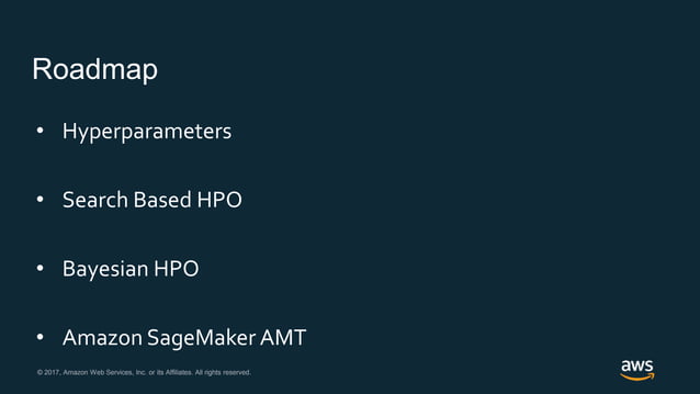 Sagemaker Automatic model tuning | PPT