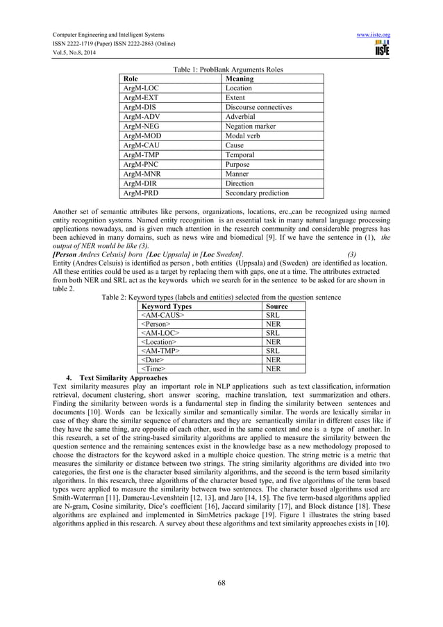 Automatic multiple choice question generation system for | PDF | Computing | Technology & Computing
