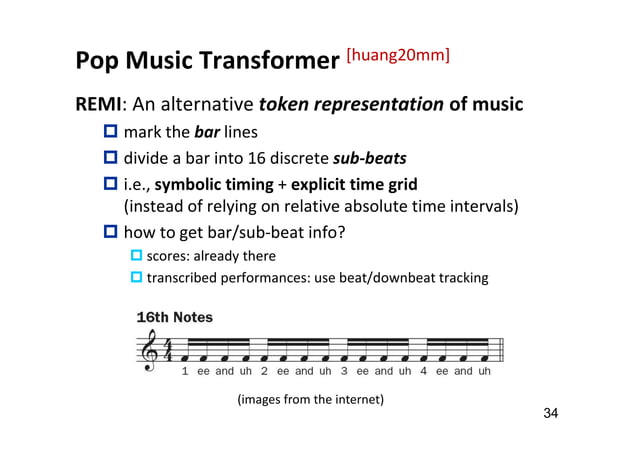 Automatic Music Composition with Transformers, Jan 2021 | PPT