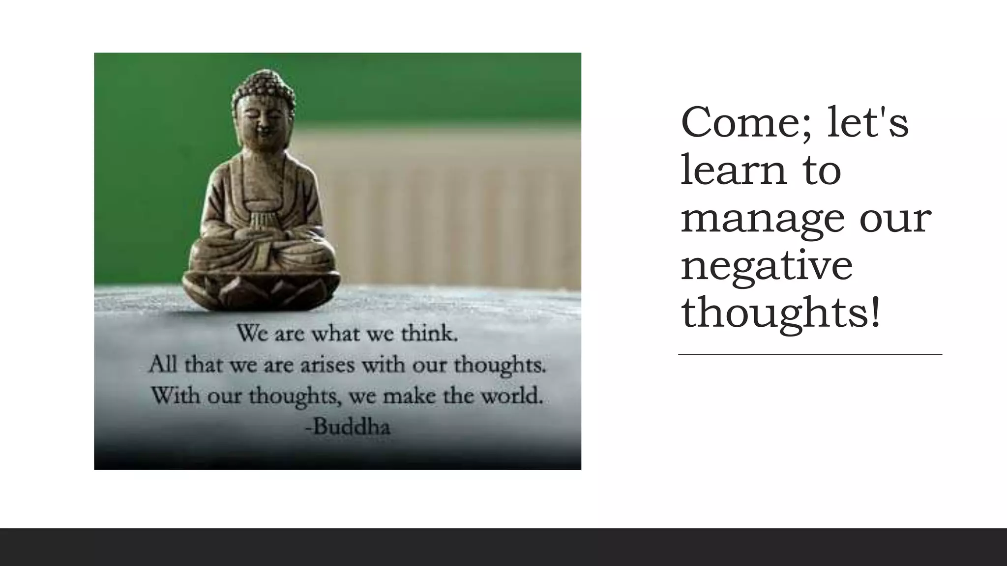 Automatic negative thoughts (ANTs) | PPTX