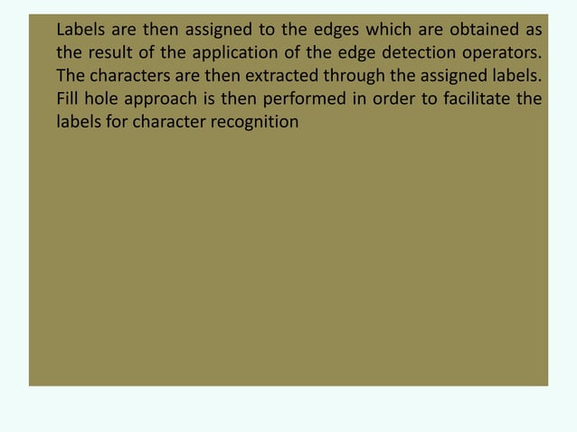 Automatic no. plate recognition | PPT