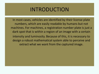 Automatic no. plate recognition | PPT