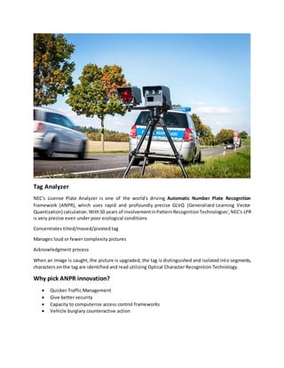 Automatic number plate recognition | PDF