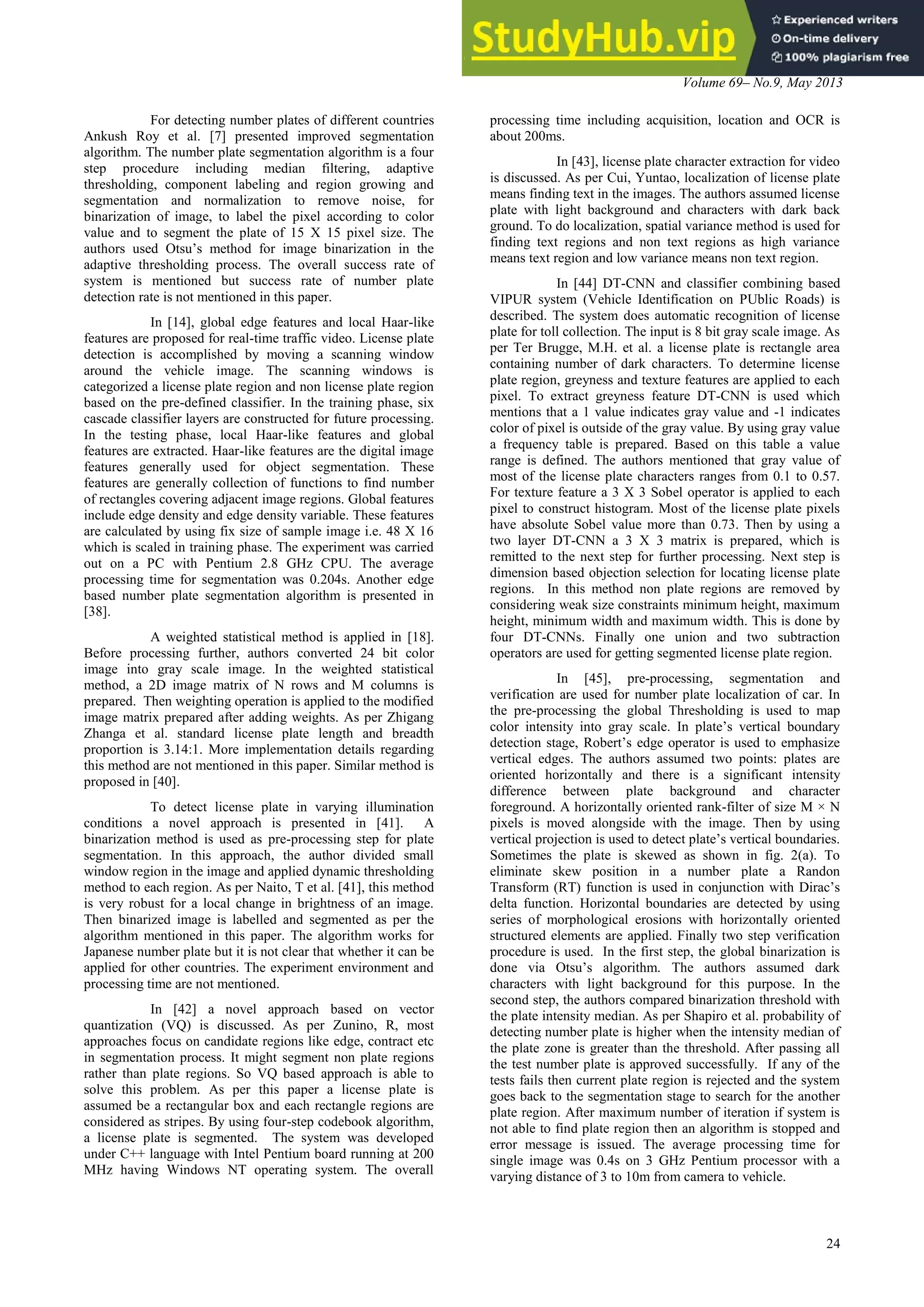 Automatic Number Plate Recognition System (ANPR) A Survey.pdf