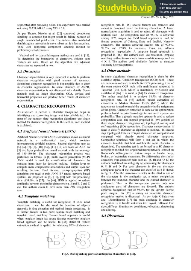 Automatic Number Plate Recognition System (ANPR) A Survey.pdf | Auto Type | Automotive