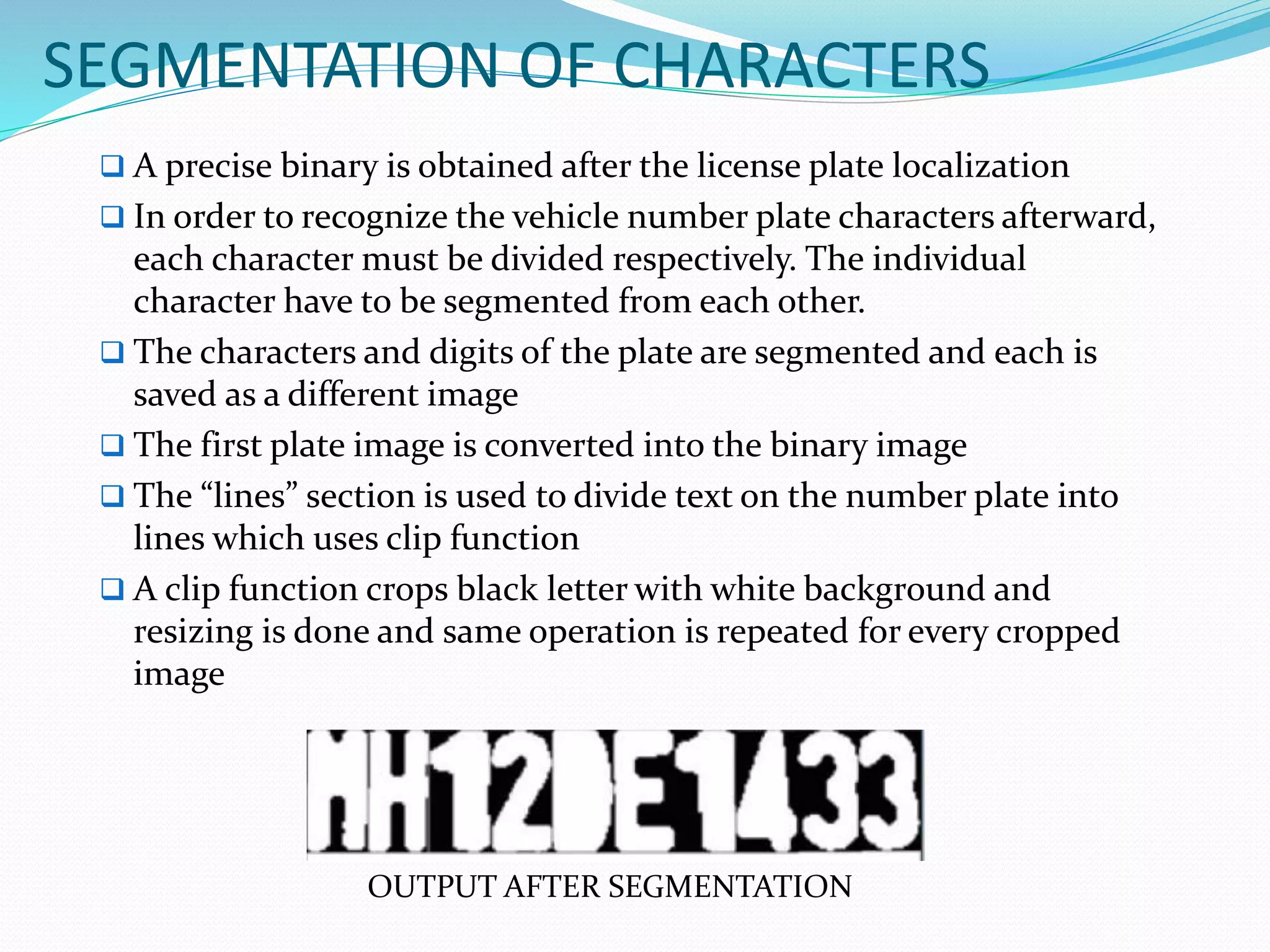Automatic number plate recognition using matlab | PPTX Automatic number plate recognition using matlab | PPTX