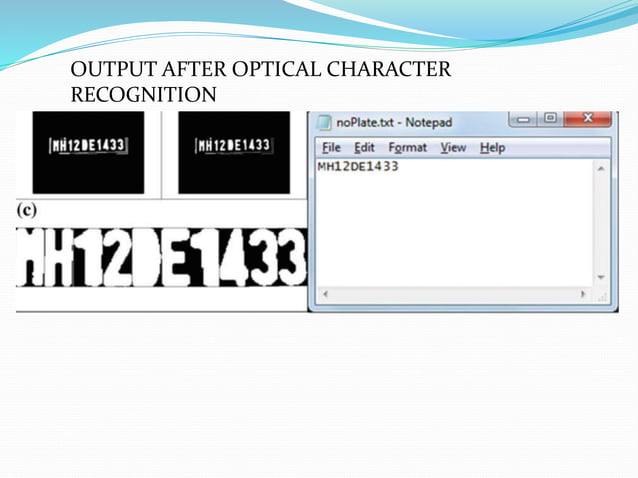 Automatic number plate recognition using matlab | PPTX