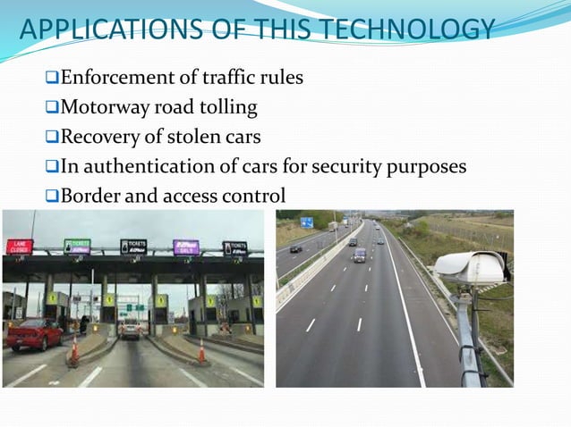 Automatic number plate recognition using matlab | PPTX