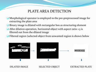 Automatic number plate recognition using matlab | PPTX