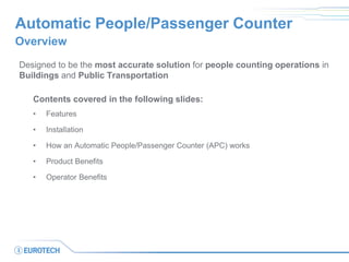 Automatic People and Passenger Counters | PPT