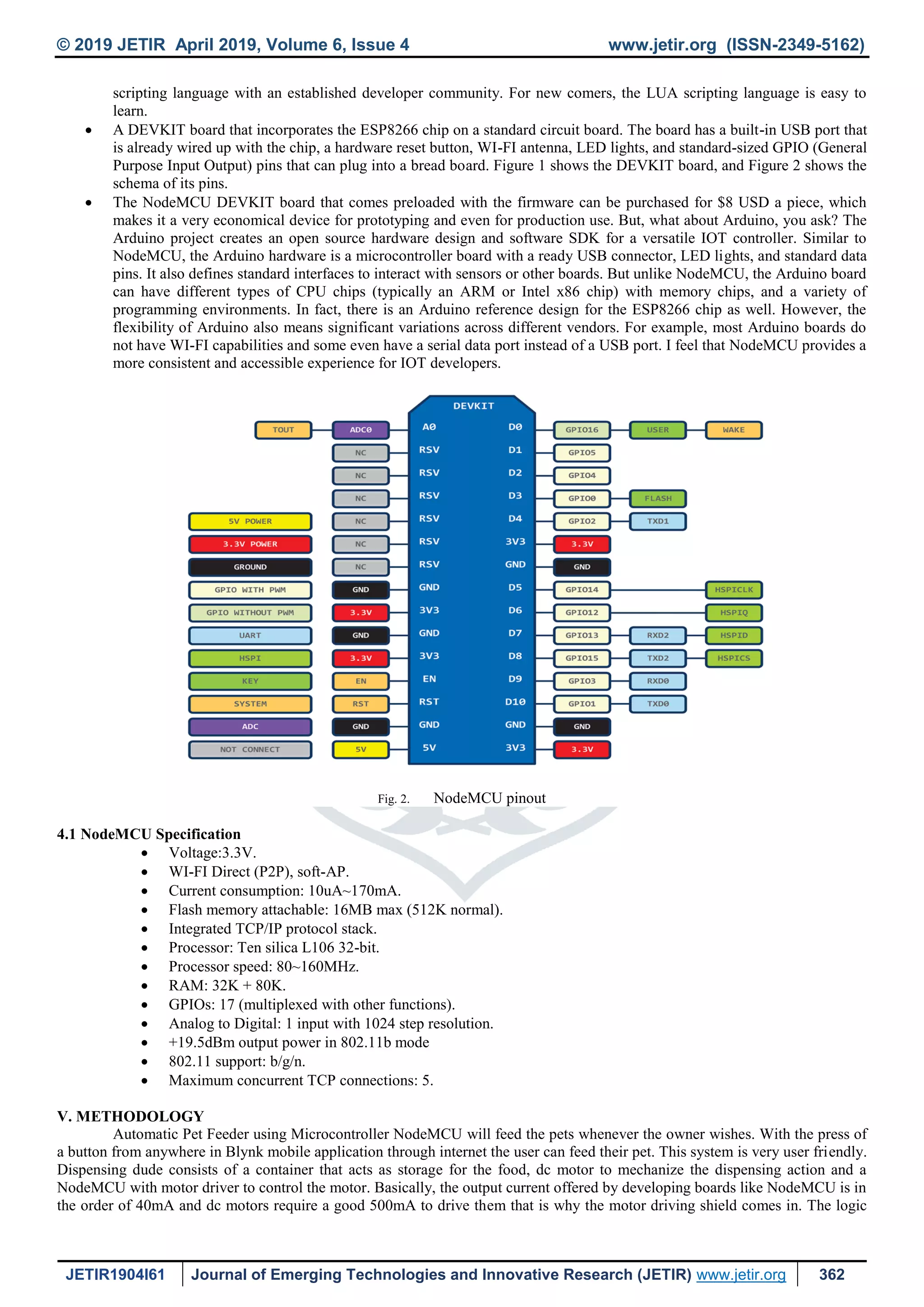 AUTOMATIC PET FEEDER USING IOT_2019_8p.pdf