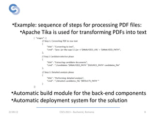 Automatic plagiarism detection system for specialized corpora | PPT