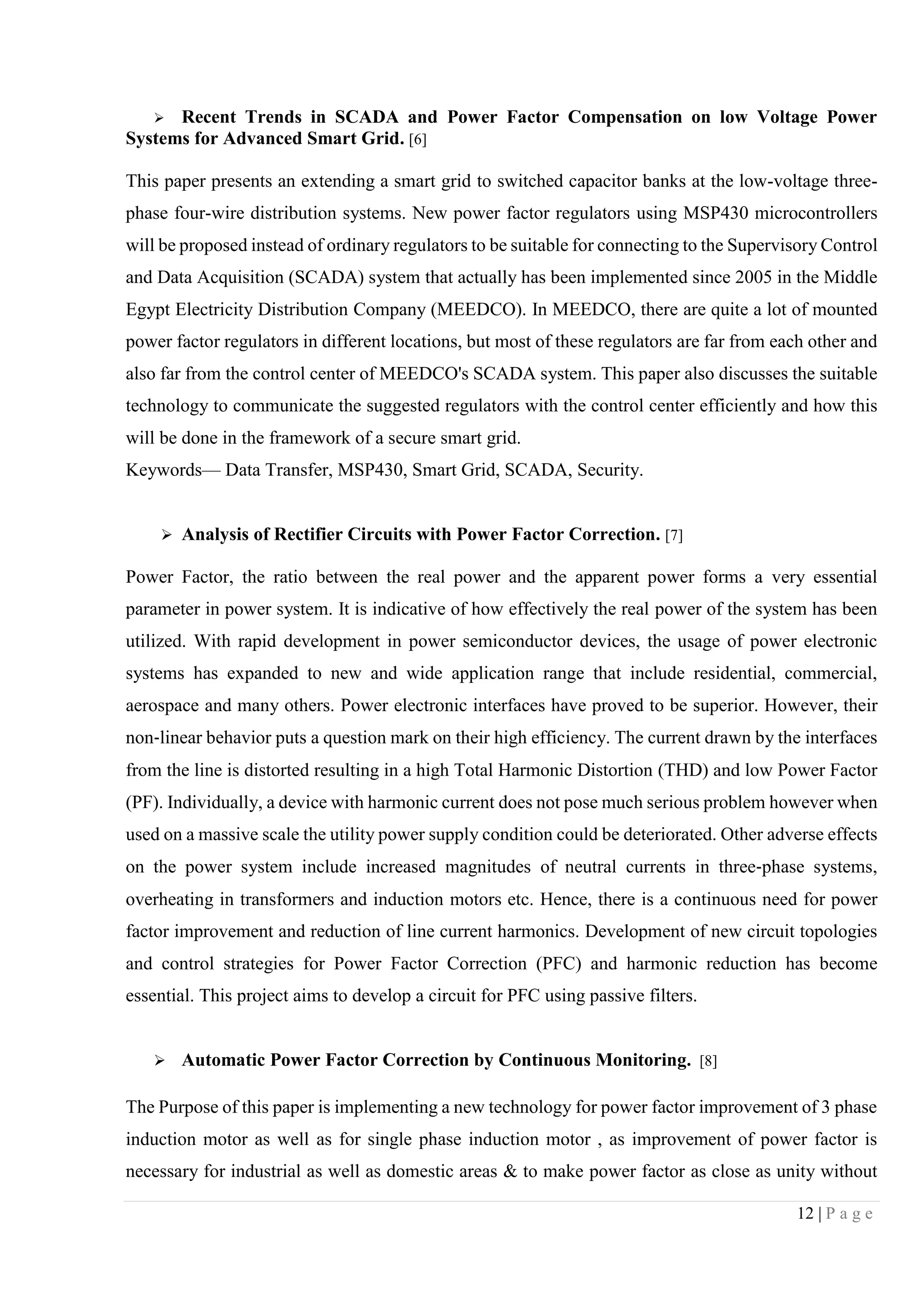 Automatic power factor_improvement_and_monitoring_by_using_plc[1] | PDF