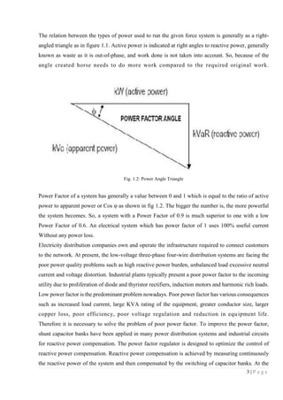 Automatic power factor_improvement_and_monitoring_by_using_plc[1] | PDF