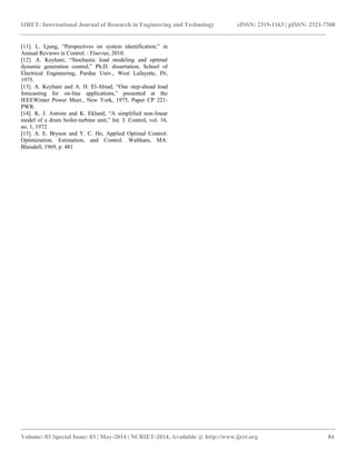 Automatic power generation control structure for smart electrical power grids | PDF