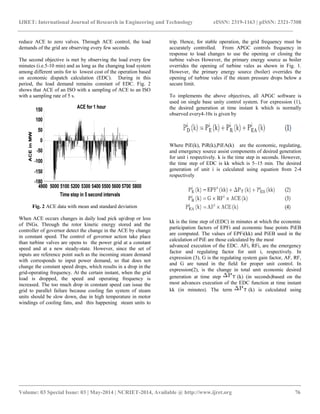 Automatic power generation control structure for smart electrical power ...