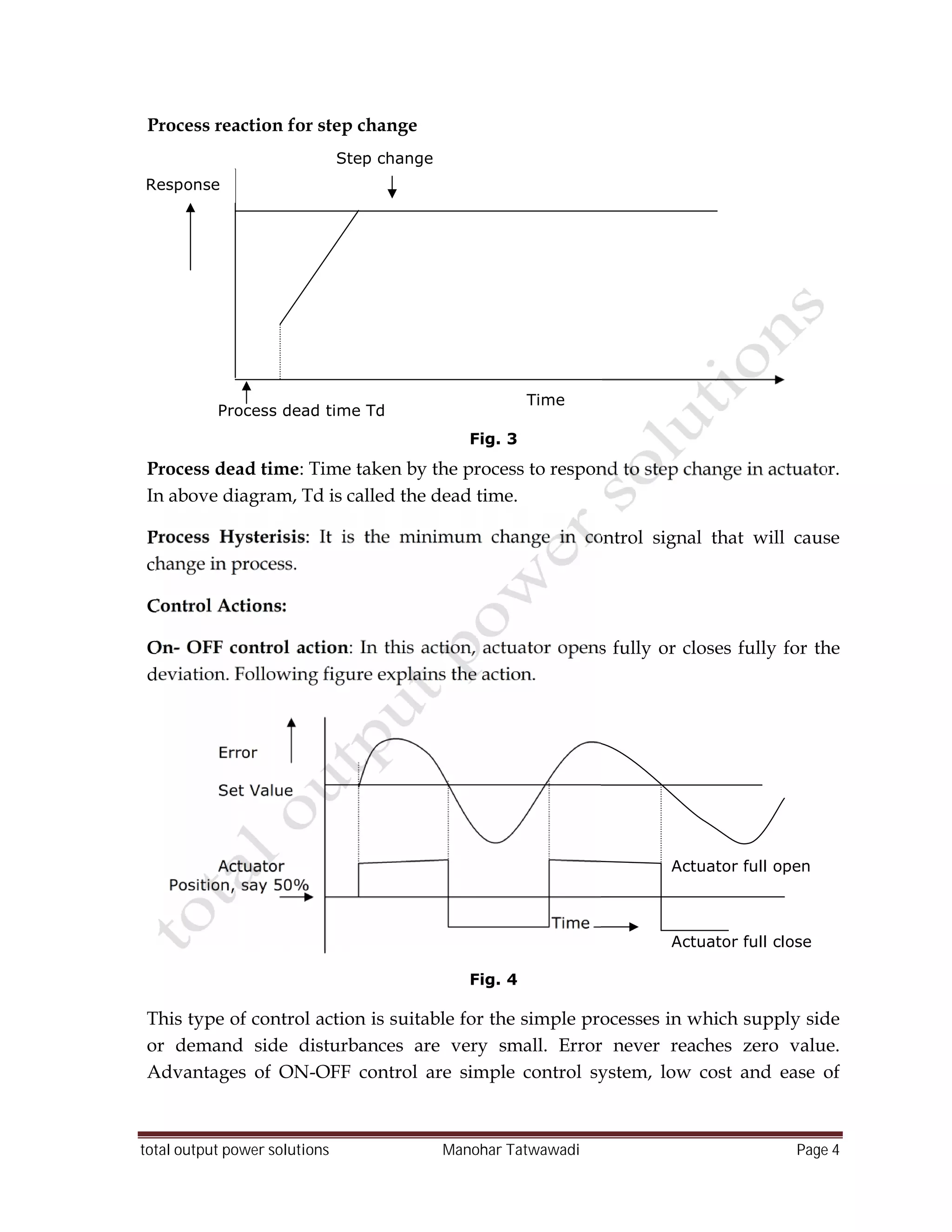 Automatic process control in TPS | PDF