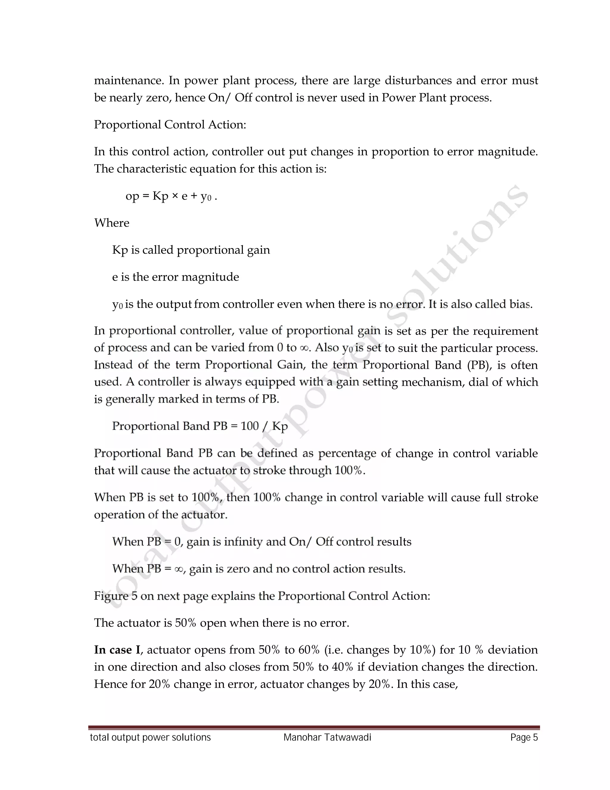 Automatic process control in TPS | PDF
