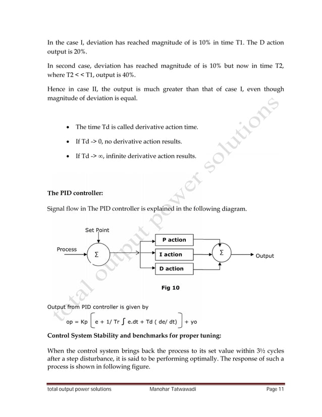 Automatic process control in TPS | PDF