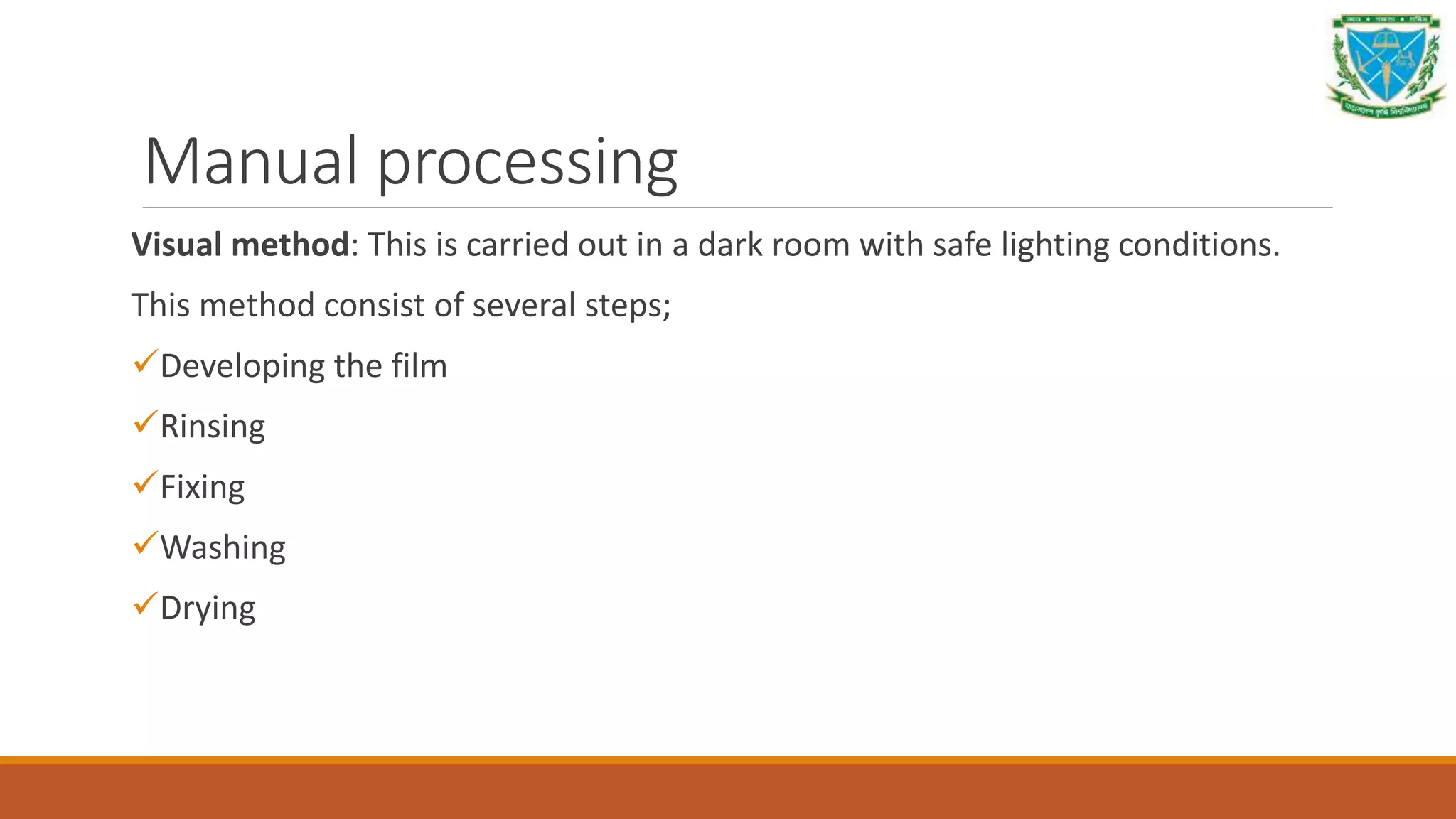 Automatic processing of X-ray film.pptx