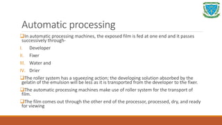 Automatic processing of X-ray film.pptx
