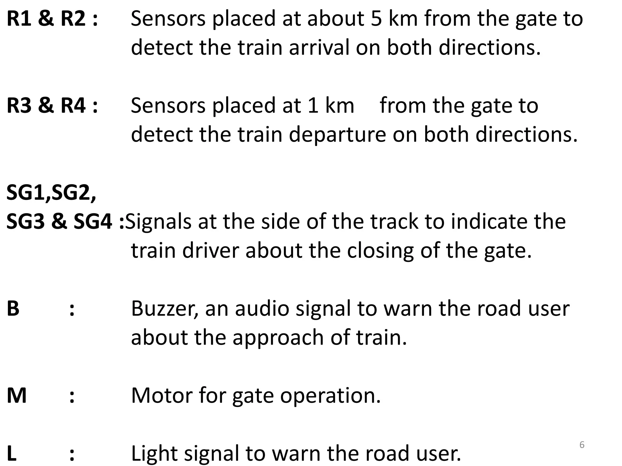 Automatic railway gate control | PPTX