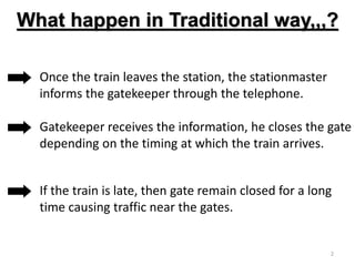 Automatic railway gate control | PPT