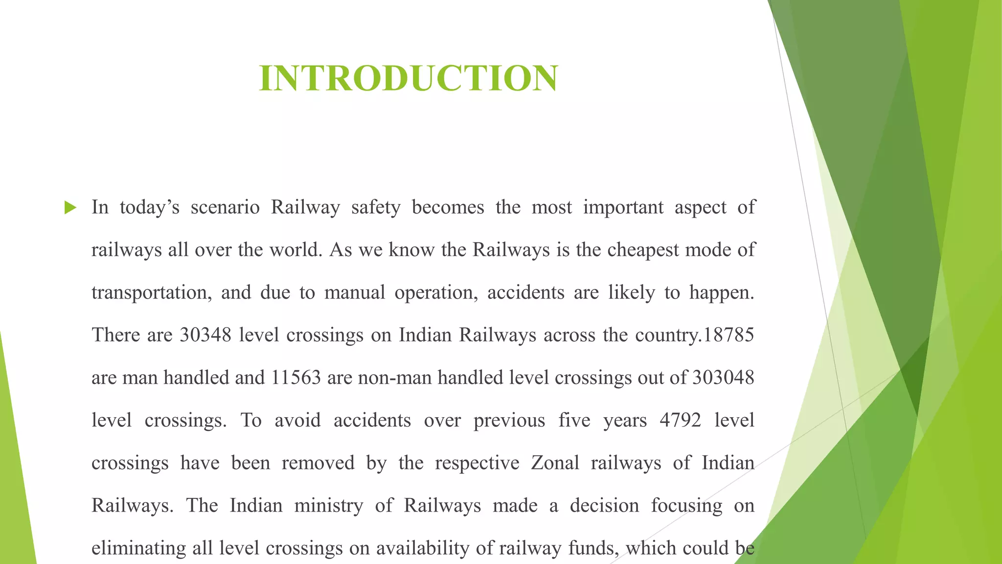 Automatic Railway Gate Control Using Arduino Uno Pptx 2275