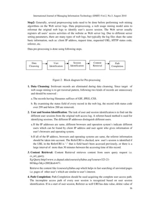 Automatic Recommendation for Online Users Using Web Usage Mining | PDF