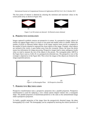 Automatic rectification of perspective distortion from a single image using plane homography | PDF