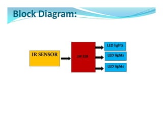 Automatic road light based on vehicles movement | PDF