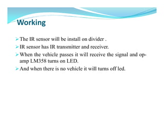 Automatic road light based on vehicles movement | PDF