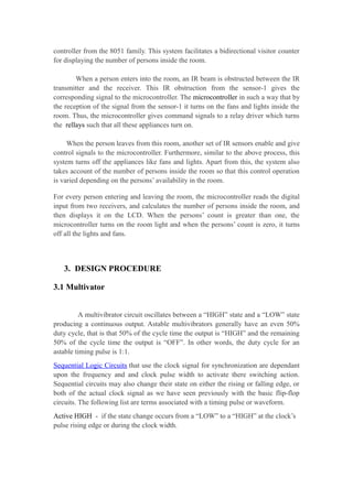 Automatic room light contoller without microcontroller | DOC