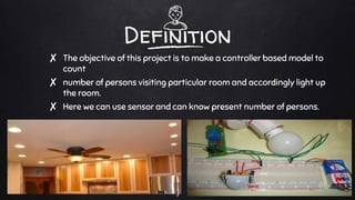 Automatic room light controller | PPTX