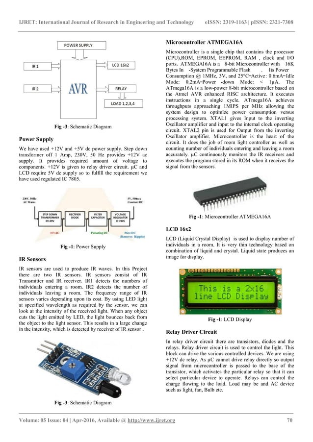 Automatic room light controller using microcontroller and visitor ...