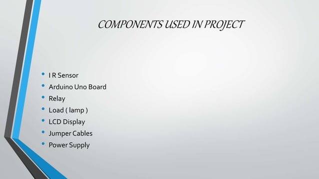 Automatic room light controller with bi directional visitor counter ...