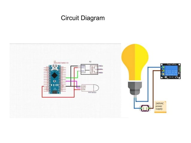 Automatic Room Lights Controller Using Arduino Nano And Pir Sensorppt 