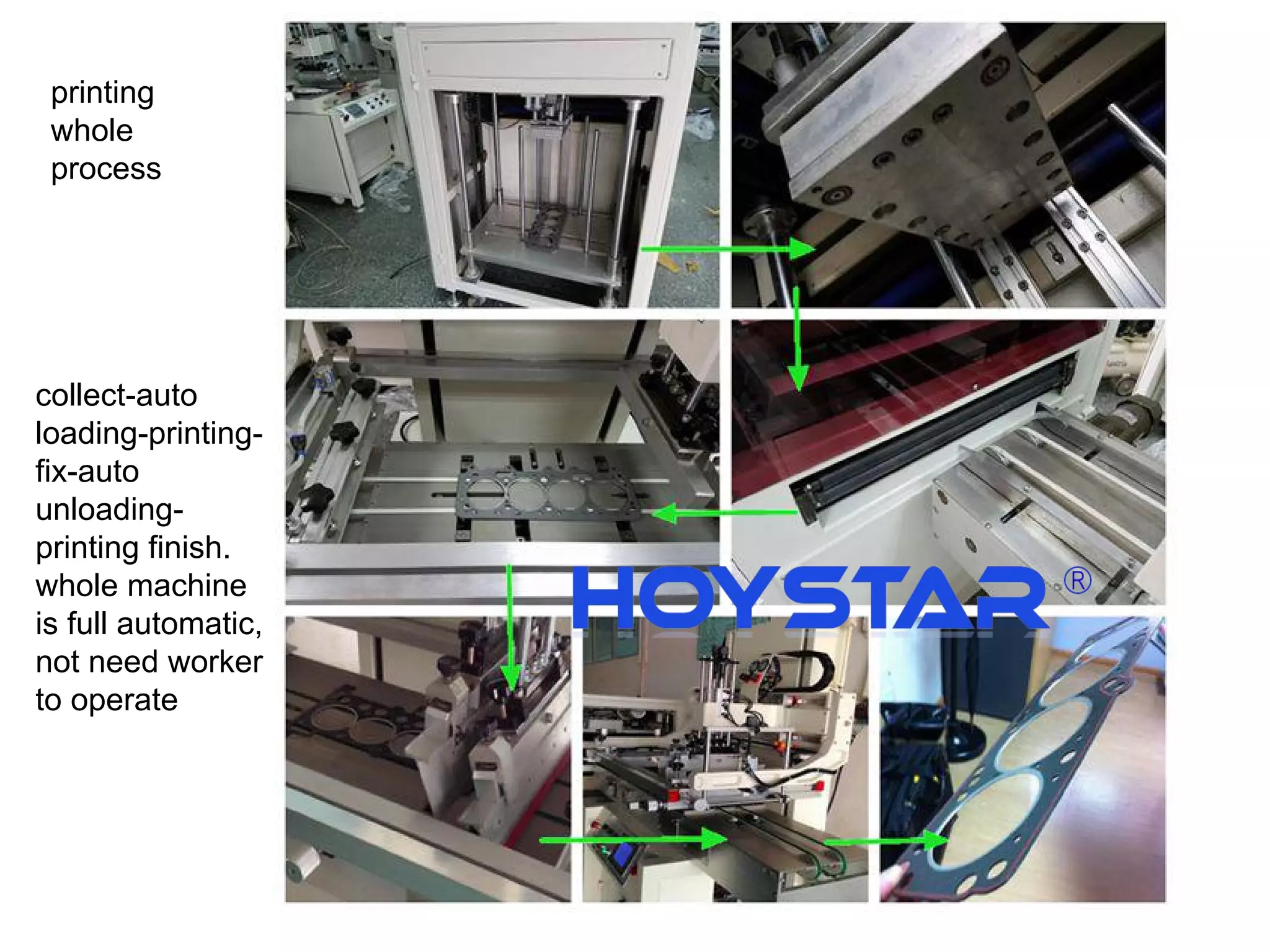 Automatic screen printing machine screen printing for cylinder head ...