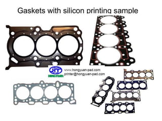Automatic screen printing machine screen printing for cylinder head gaskets | PDF