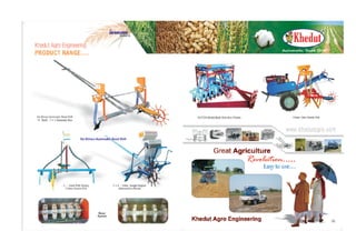 Automatic Seed Drill - Khedut Brochure | PDF
