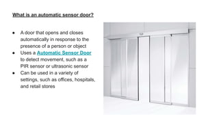 Automatic Sensor Doors.pdf