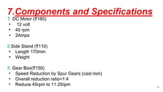 Automatic side stand for two wheelers | PPTX